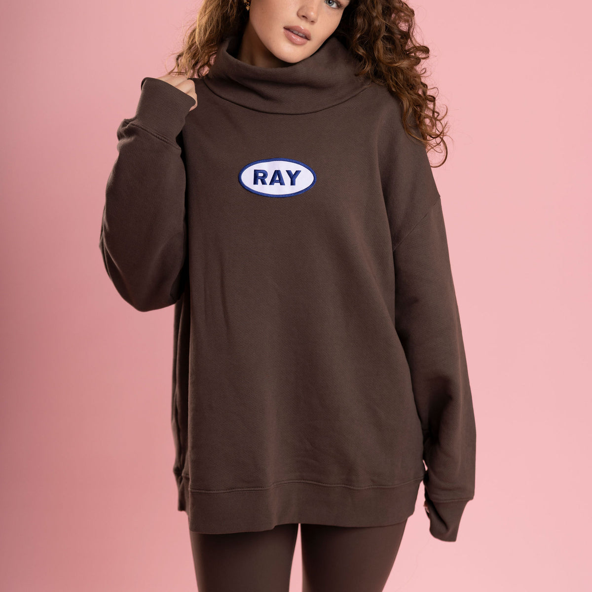 Sport Mock Neck Sweatshirt – Ray The Brand